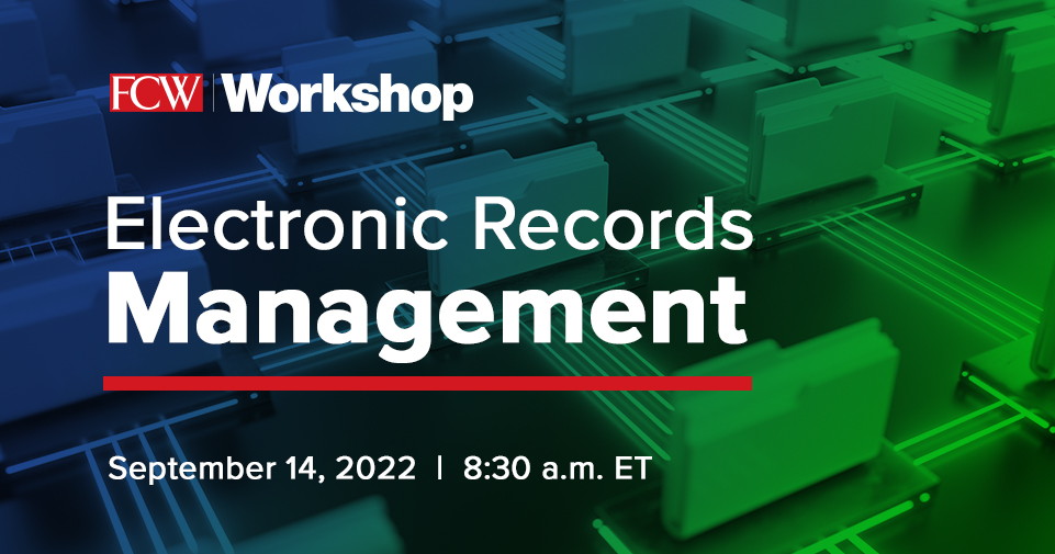 FCW Workshop: Electronic Records Management - Home