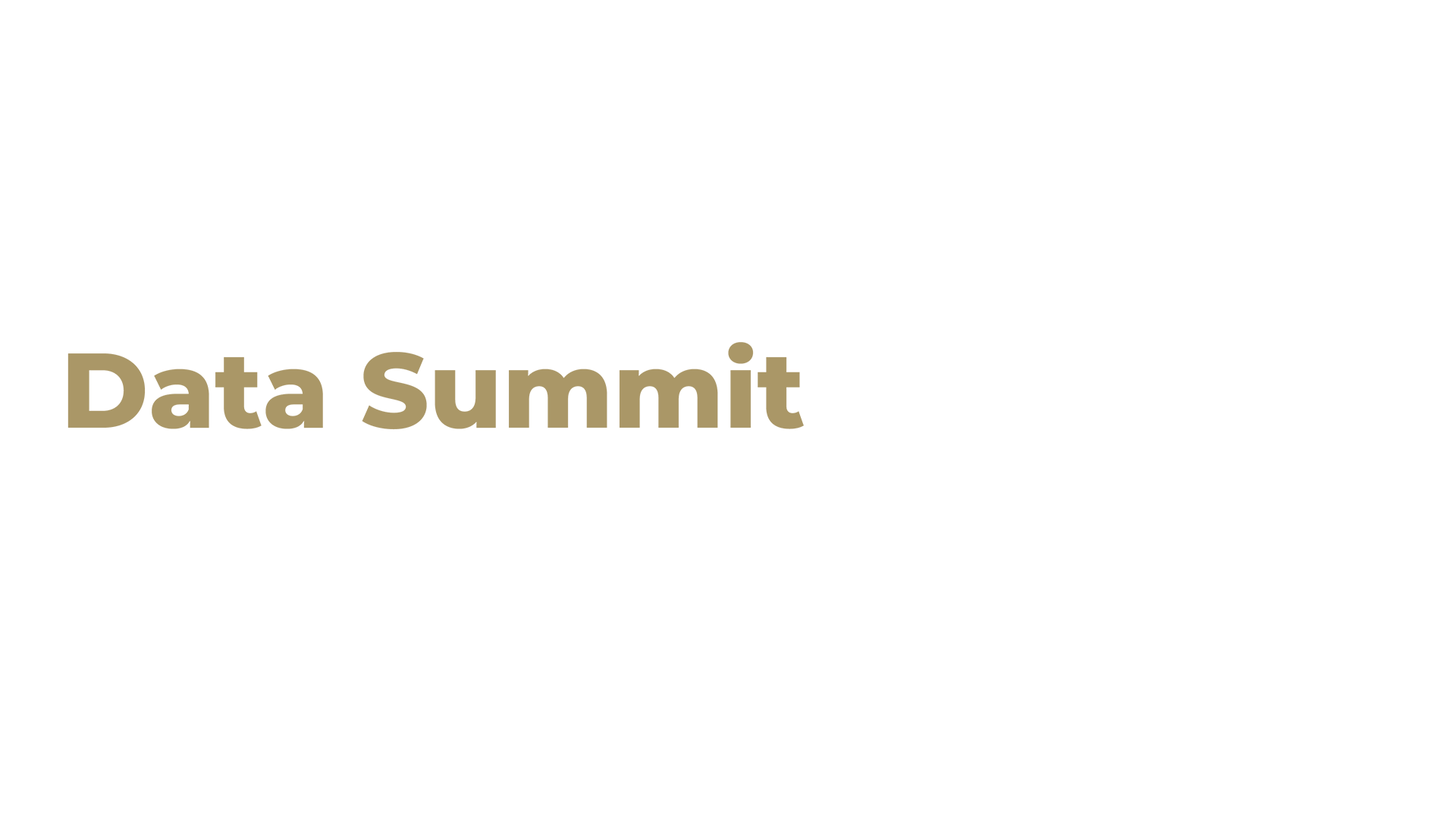 Alteryx Government Data Summit Home