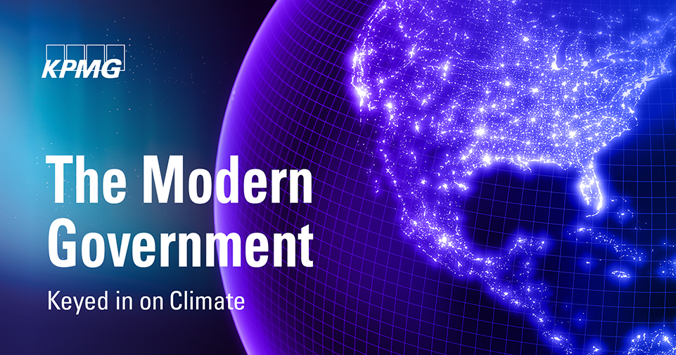 KPMG The Modern Government Keyed in on Climate - Home