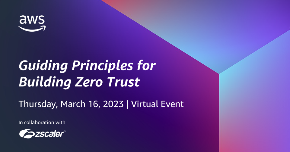 Guiding Principles for Building Zero Trust - Login