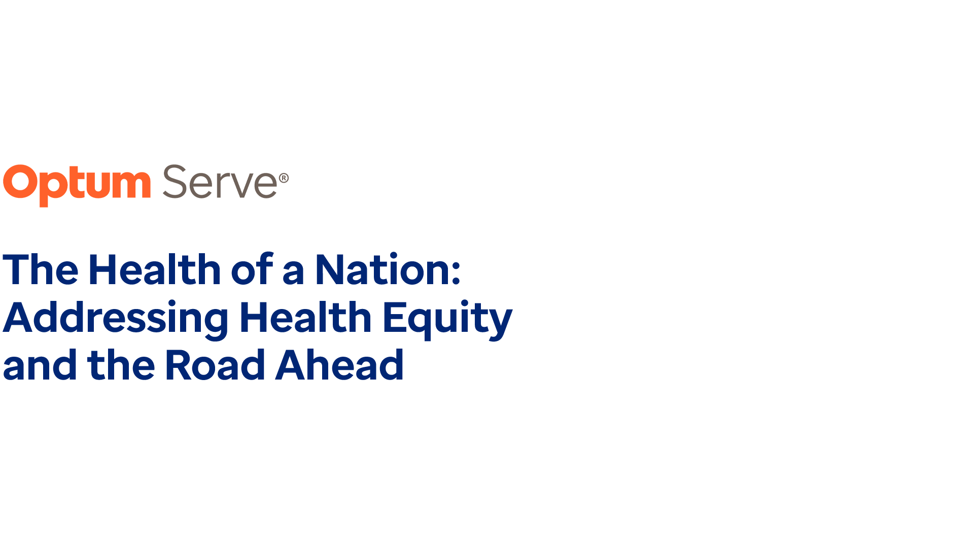 Optum Serve The Health Of A Nation Home Optum Serve The Health Of A Nation Home
